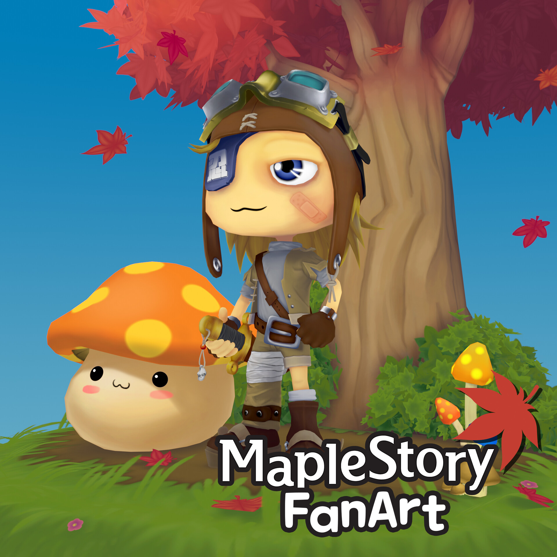 ArtStation - MapleStory Thief class FanArt