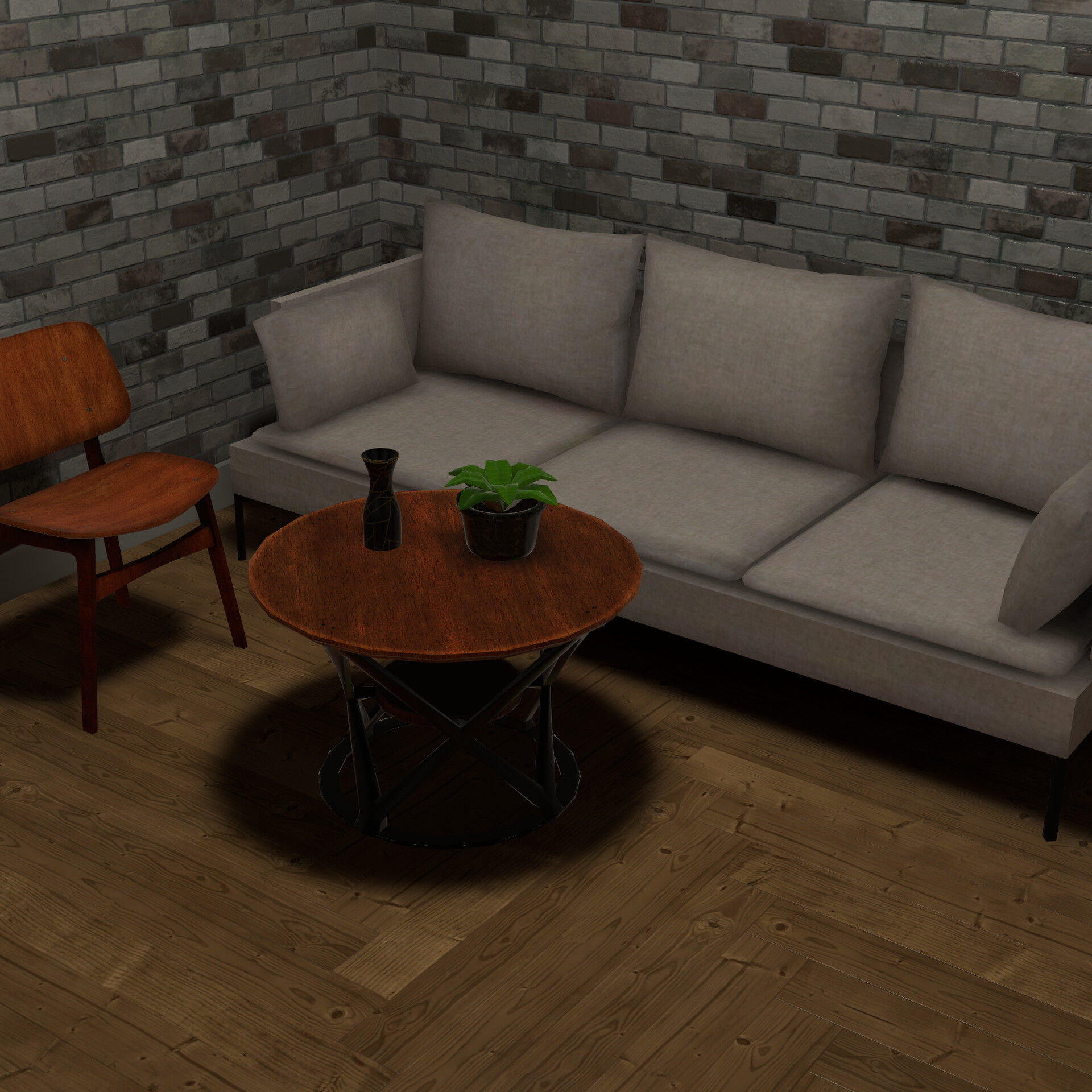 ArtStation - Living Room Props