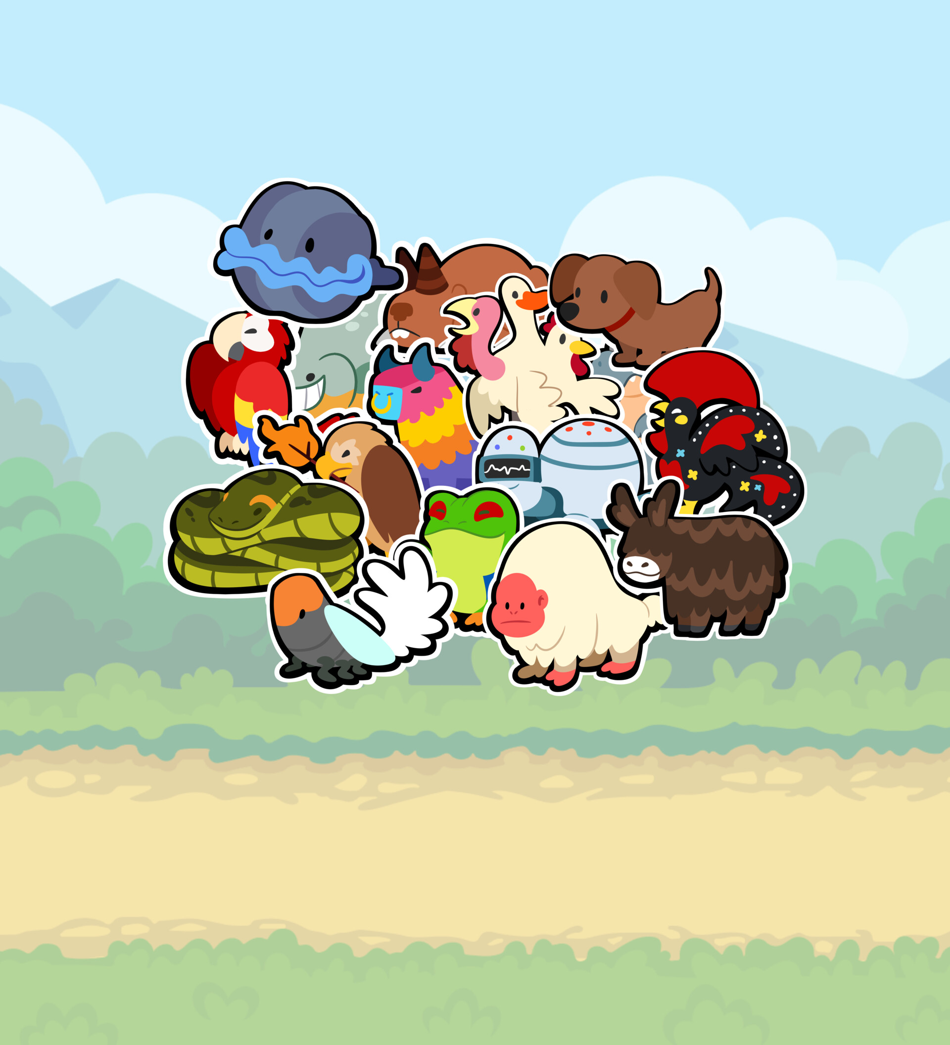 ArtStation - Style Study: Super Auto Pets