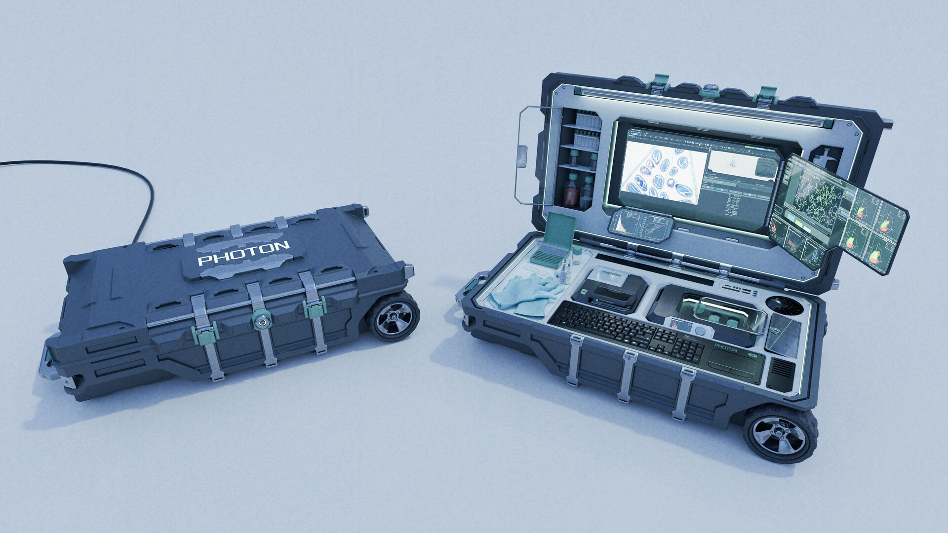 Gavin Hadro - PhotonKit - Lab in a Suitcase