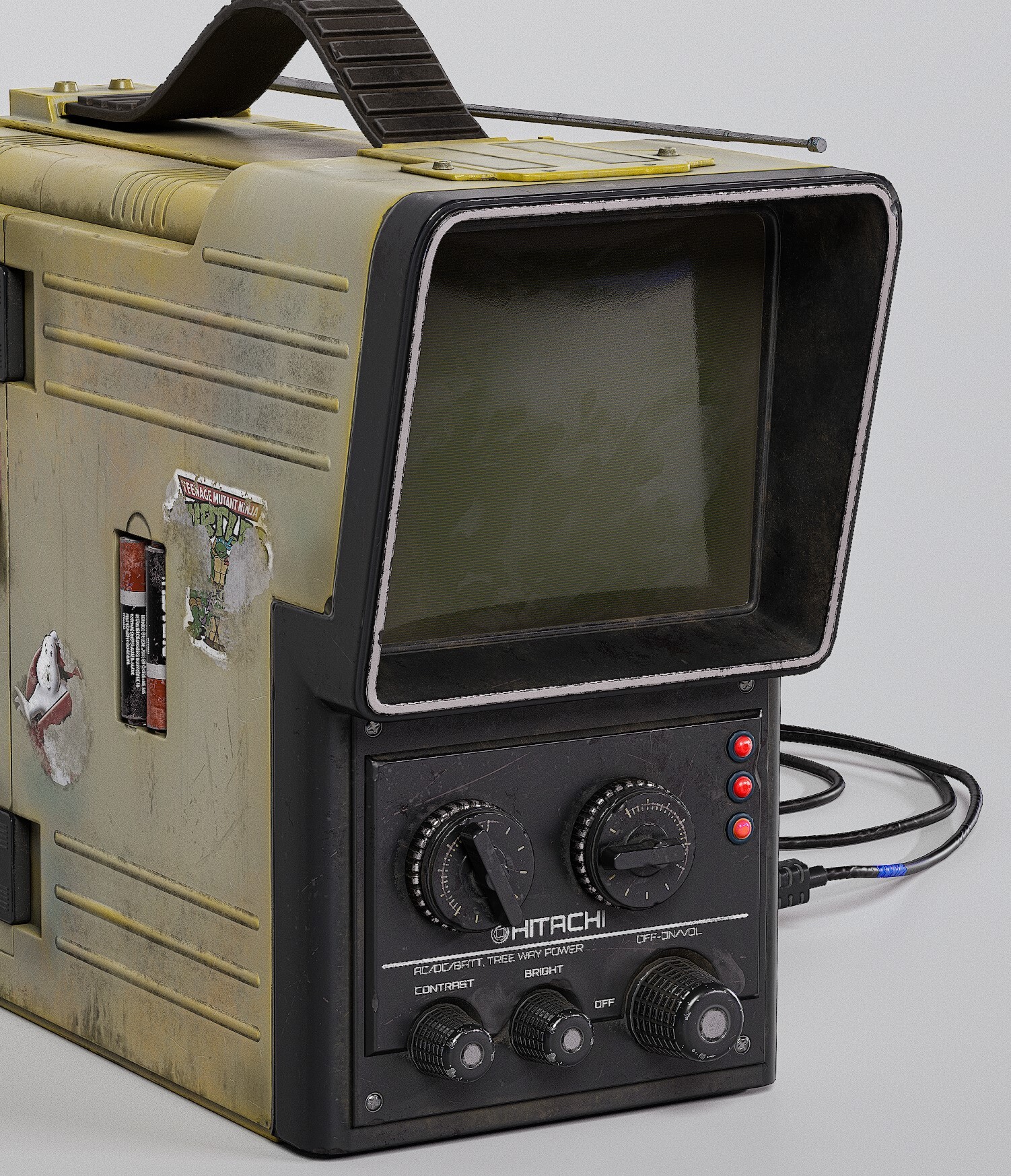 ArtStation - Hitachi Portable TV