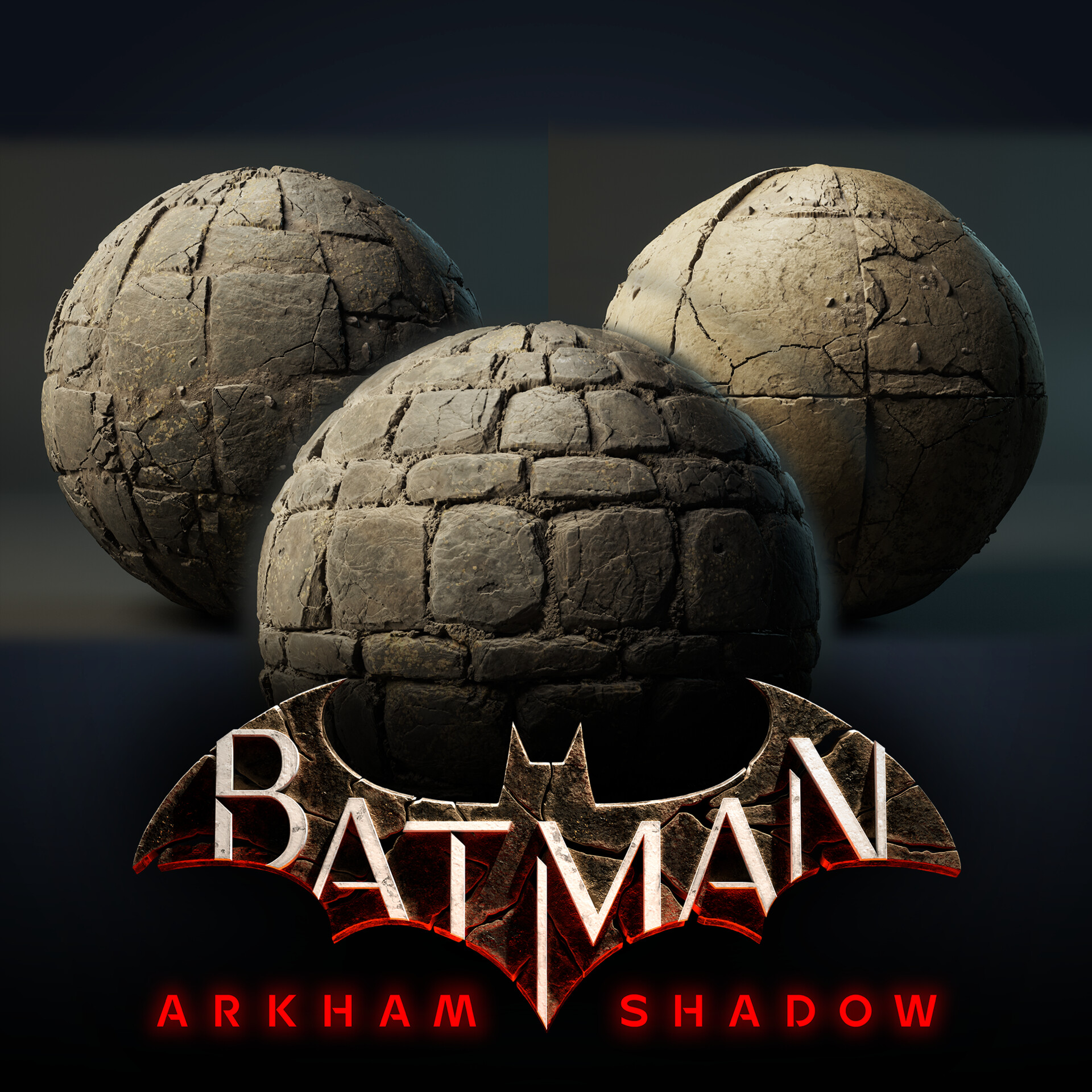 ArtStation - Batman: Arkham Shadow - Batcave Material Kit