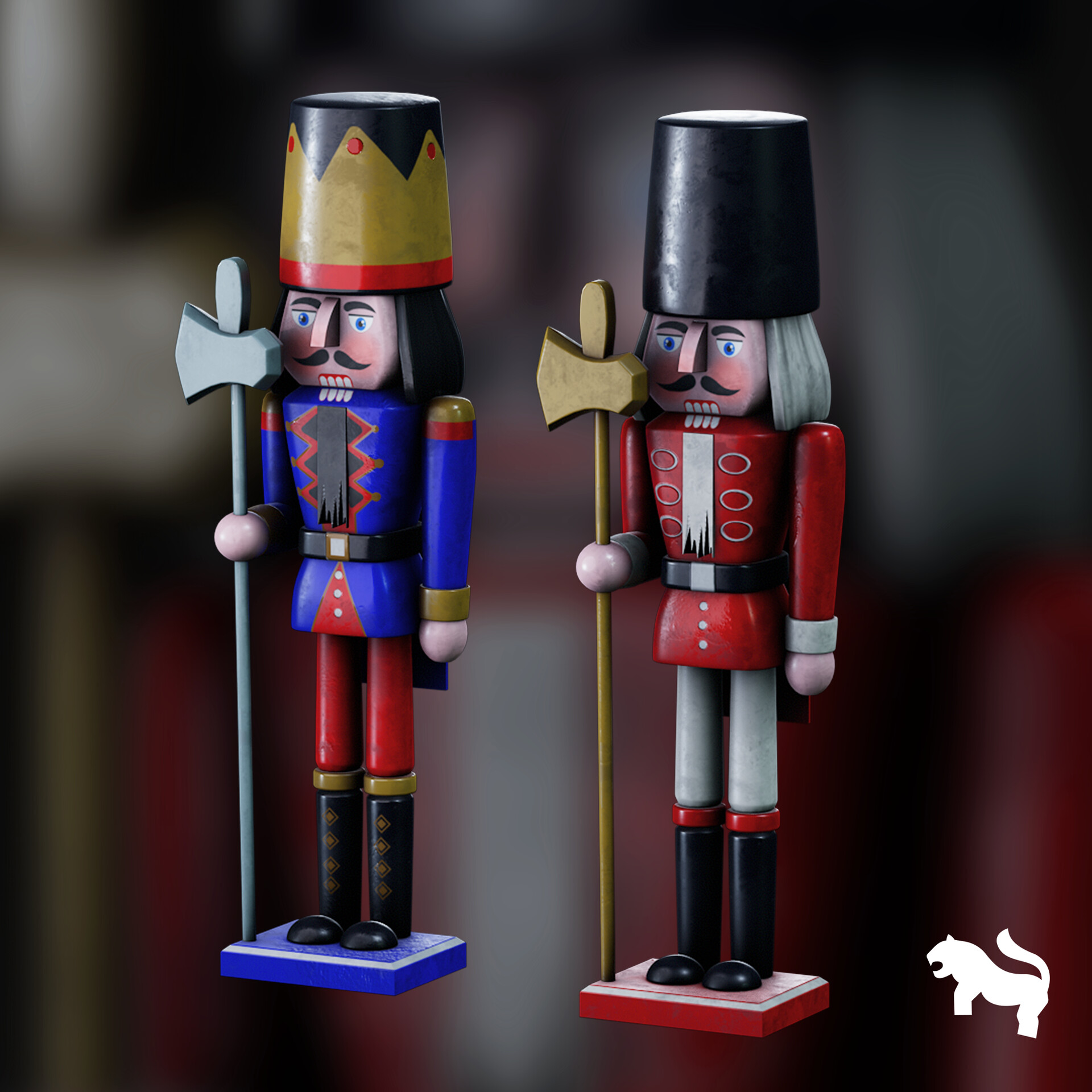 ArtStation - Nutcracker Soldier | Christmas Market