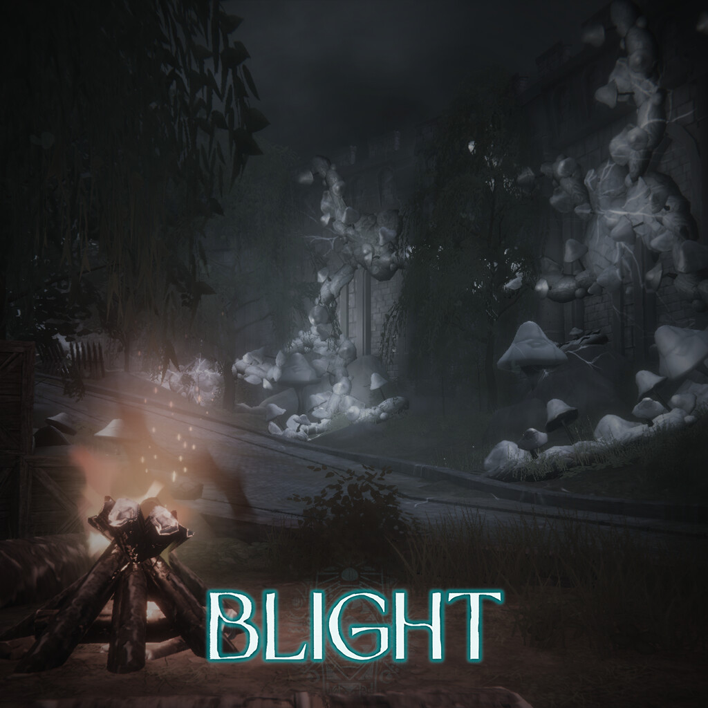 ArtStation - Blight - Infected Castle Game Environment