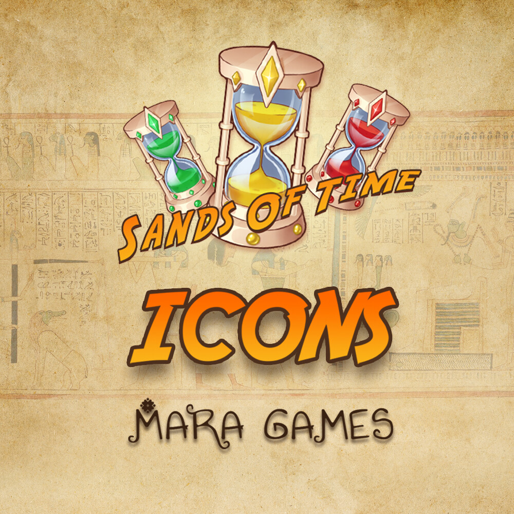 ArtStation - Sands of time. Icons