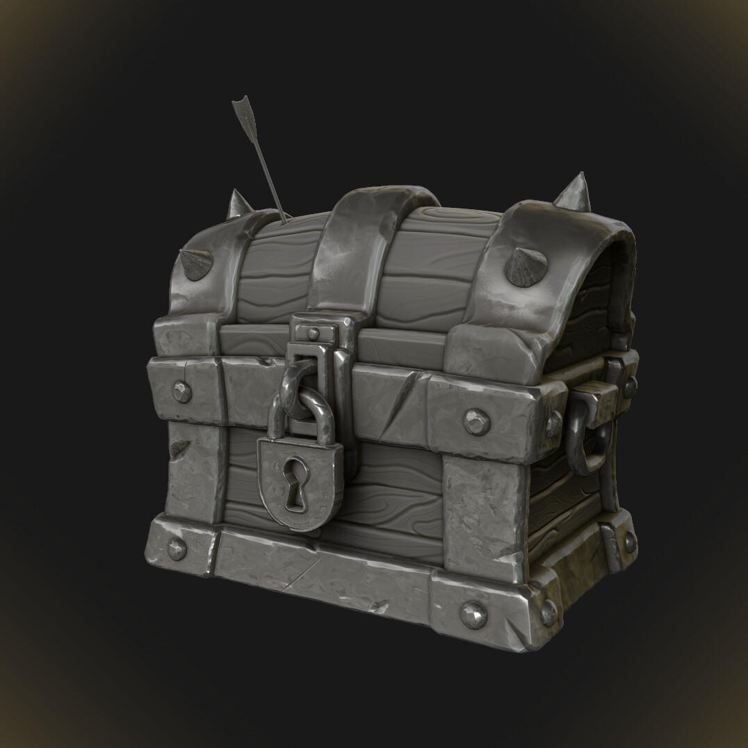ArtStation - Stylized Fantasy Chest