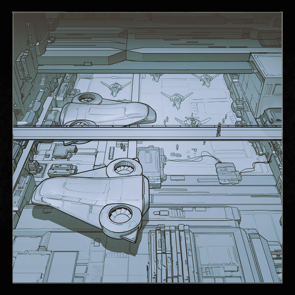 ArtStation - Space Hub