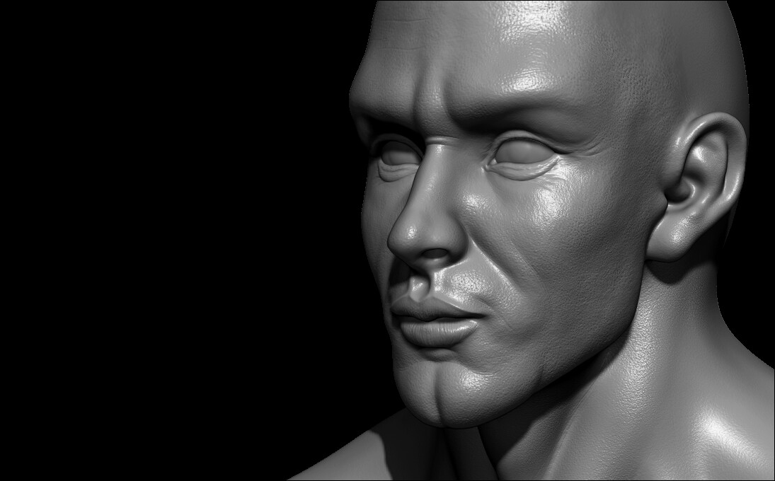 ArtStation - Bald Monk