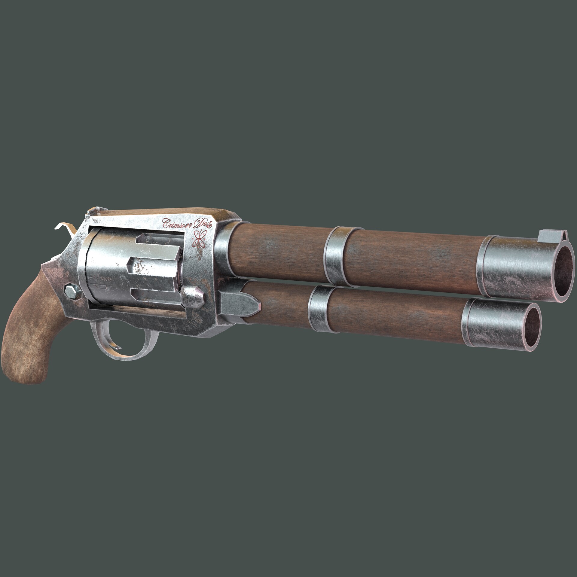 ArtStation - Crimson Dusk - Fantasy/Fantastic Revolver