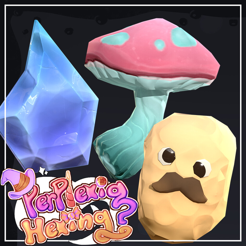 ArtStation - Potion Ingredients- Perplexing Hexing