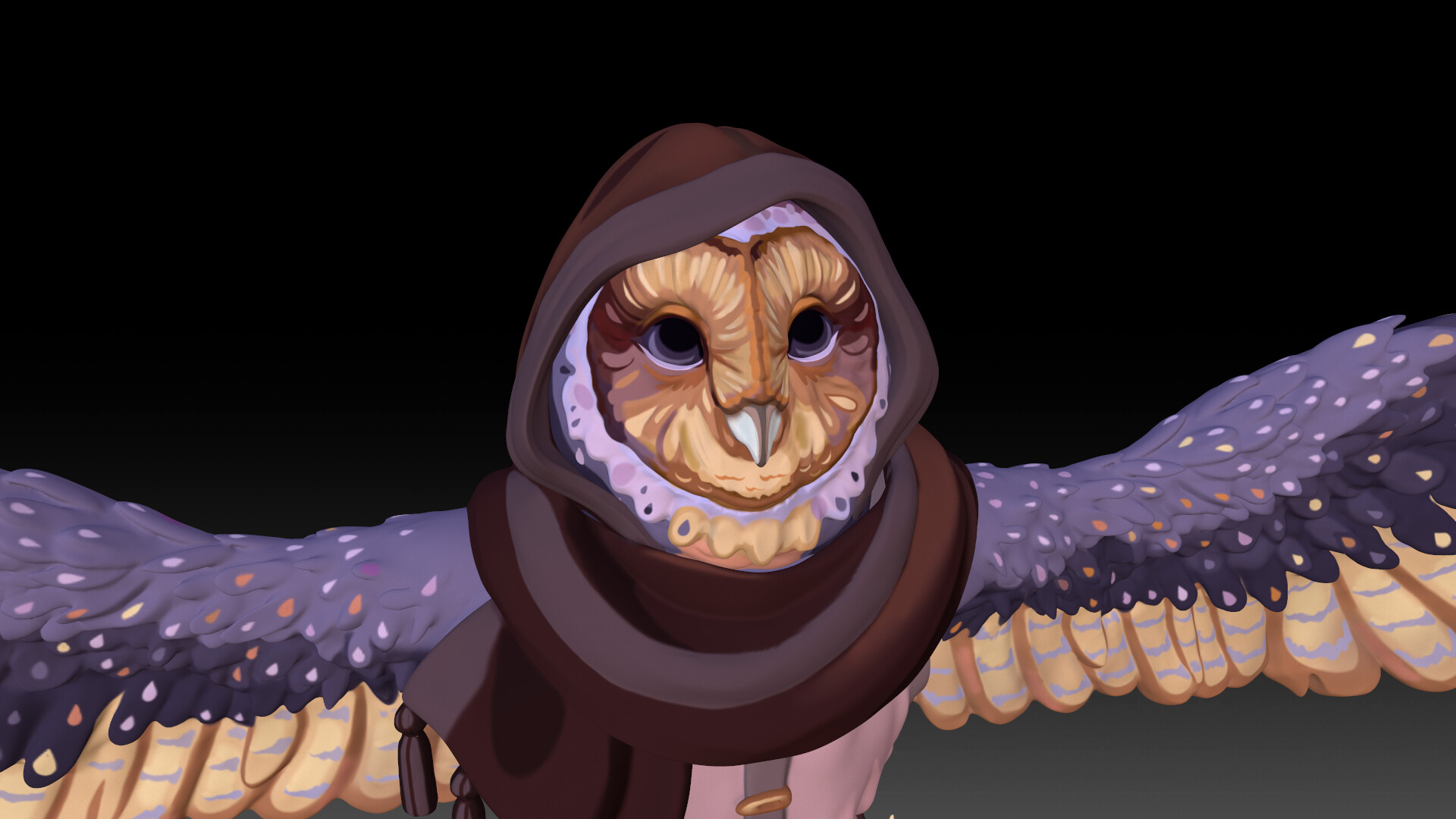 ArtStation - Loris - Owlfolk Archer