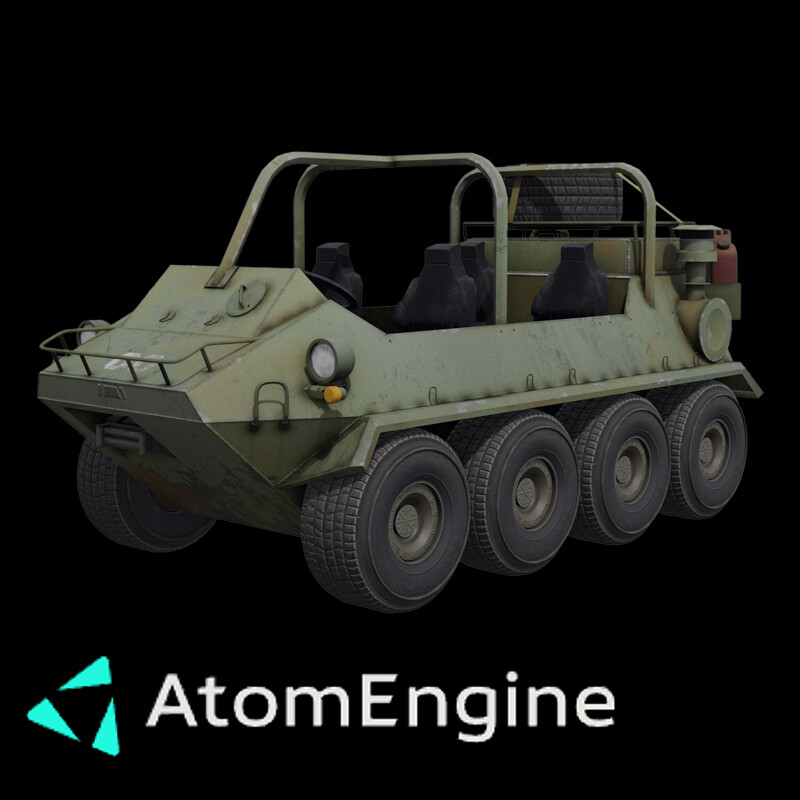 ArtStation - Battle Road - CS VP4 ATV