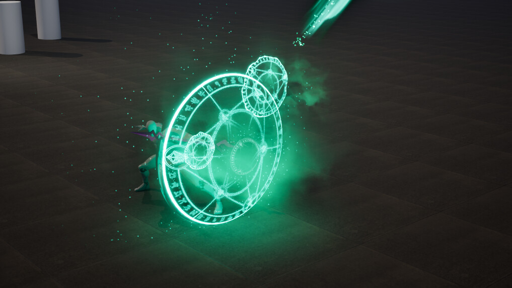 ArtStation - Skull Projectile Spell FX