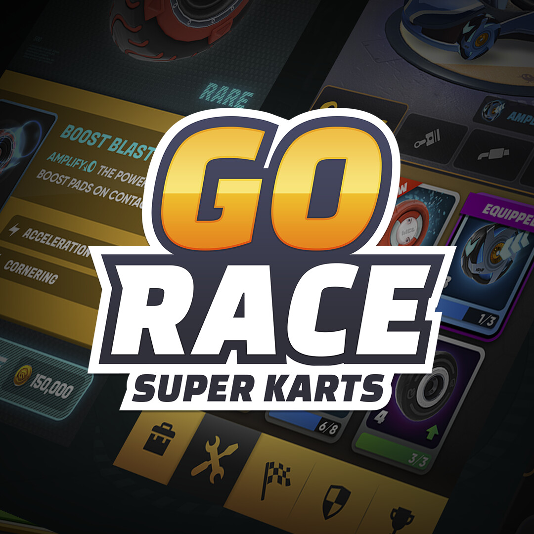 ArtStation - Go Race Super Karts UI/UX
