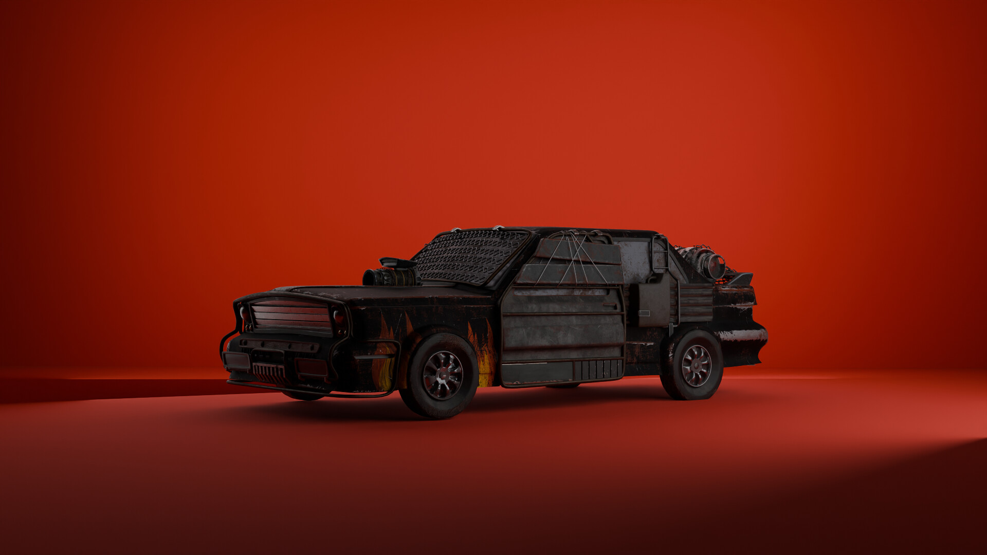 ArtStation - Fury car