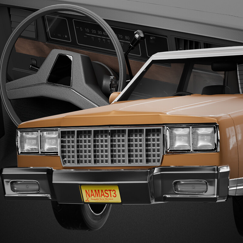 ArtStation - Chevy 80's