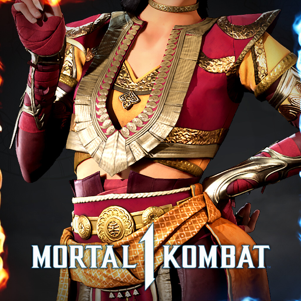 ArtStation - Kitana - Shiva Ranatai (Mortal Kombat1)