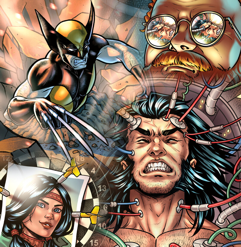 Allie Preswick Art - Legendary: Weapon X cards