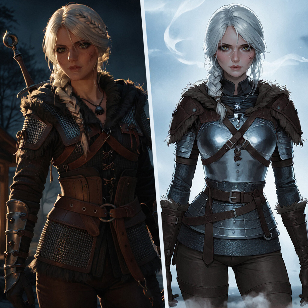 ArtStation - Ciri (The Witcher 4) - New version of Cirilla the Witcher