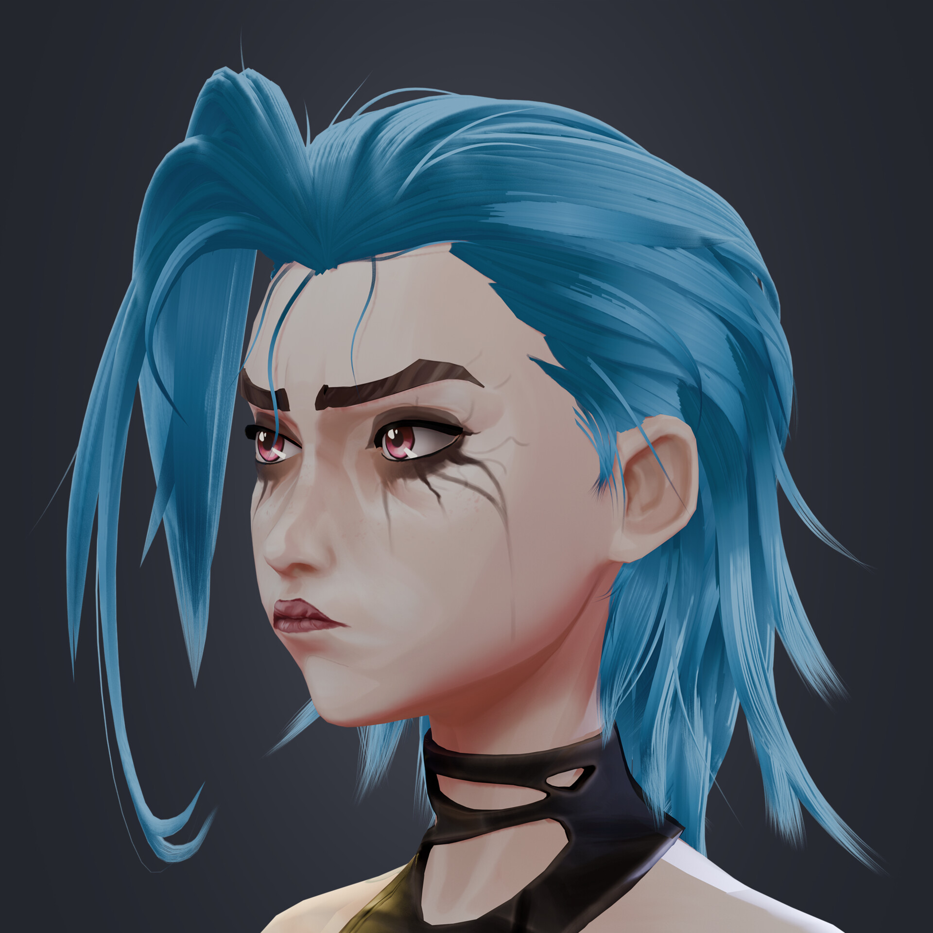 ArtStation - Jinx (Short Haired)