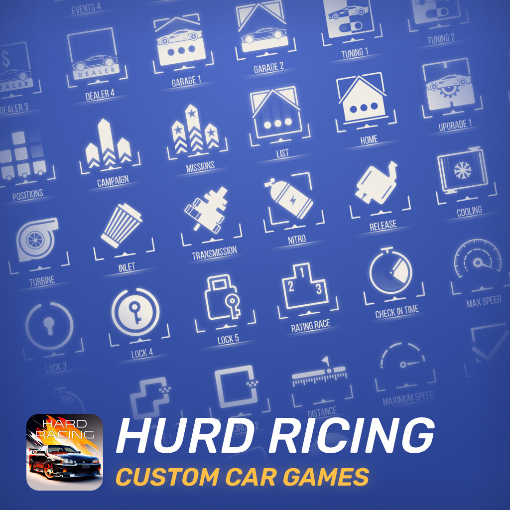 ArtStation - Hard Racing - Custom car games
