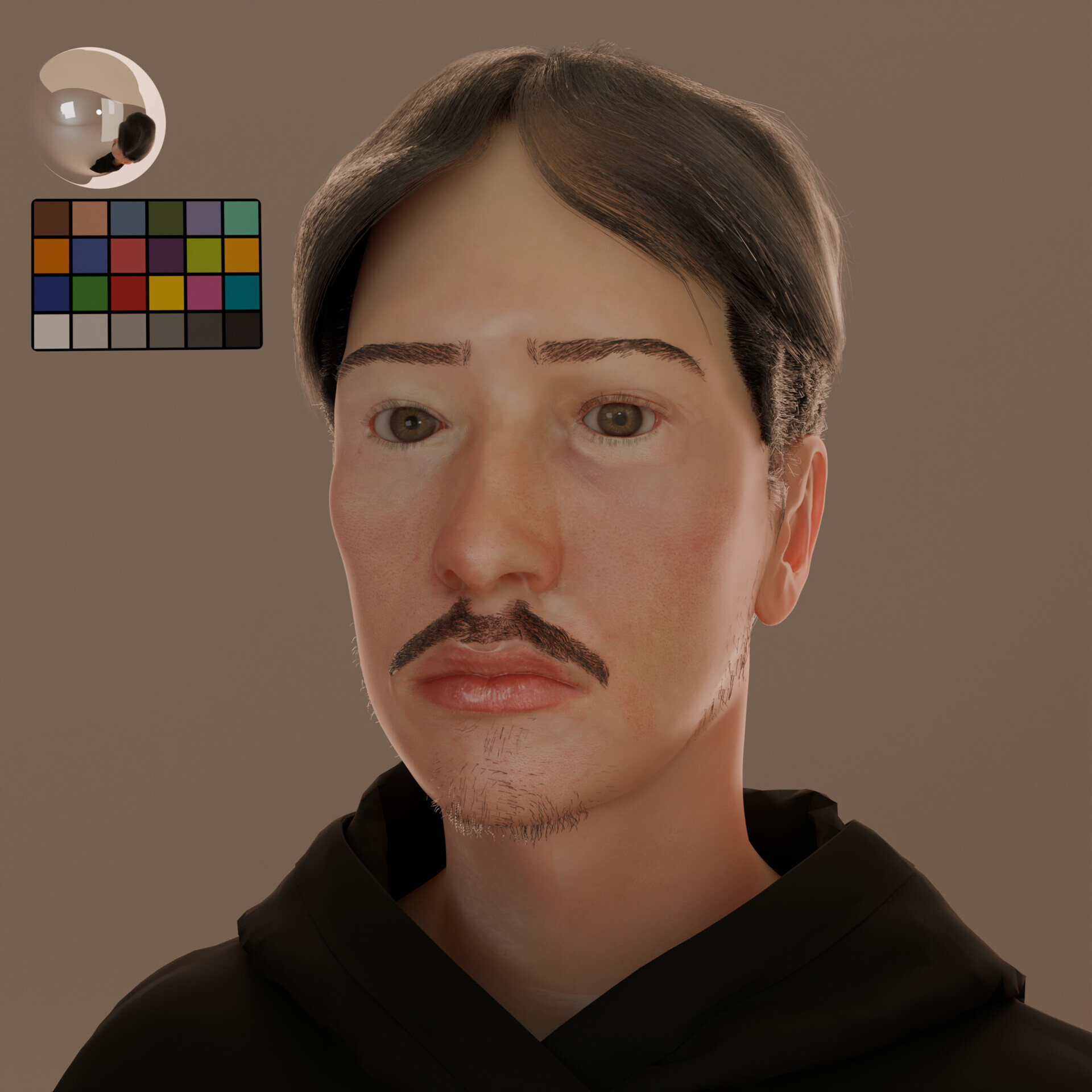 ArtStation - Self portrait - Practice