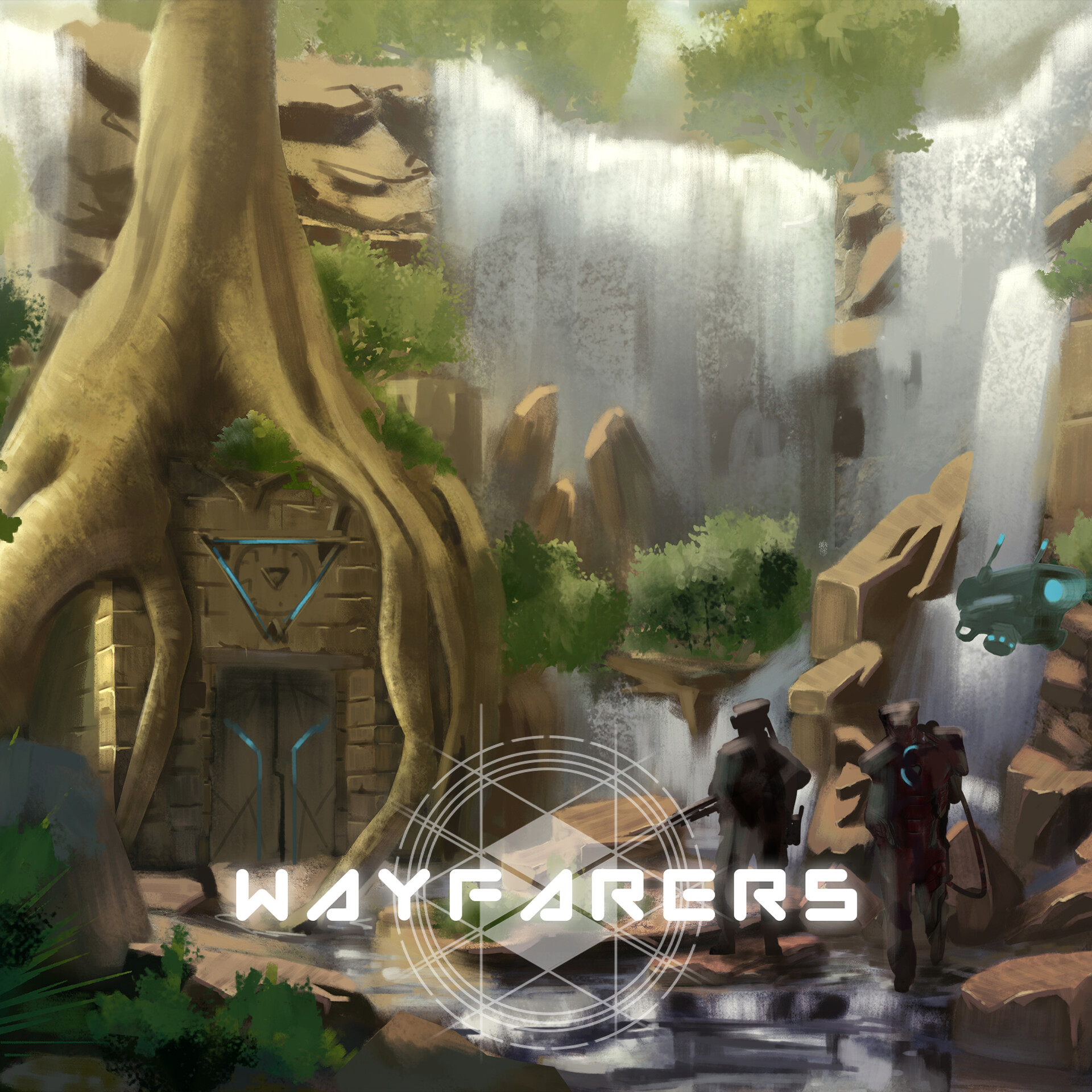 ArtStation - Keyshot - Waterfall