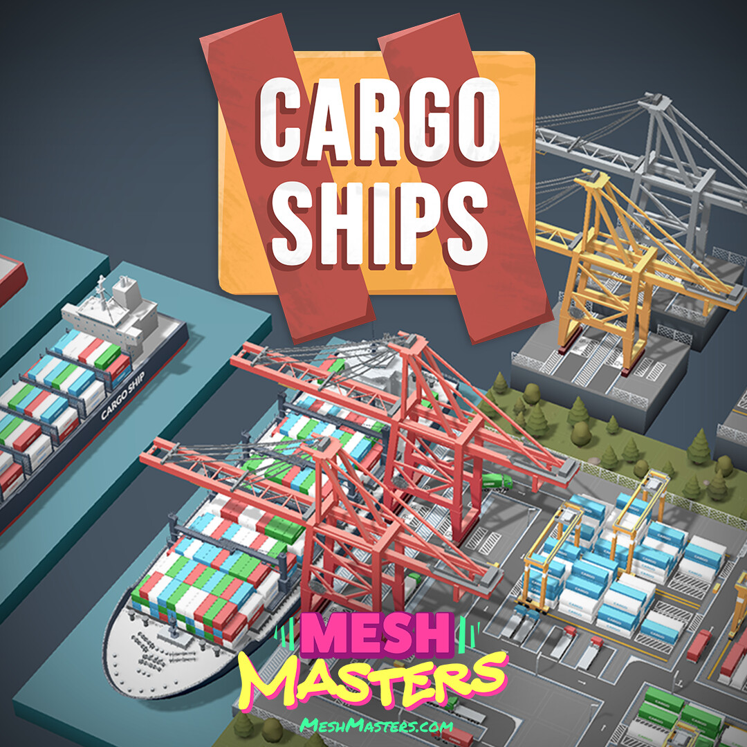 ArtStation - Cargo Ships