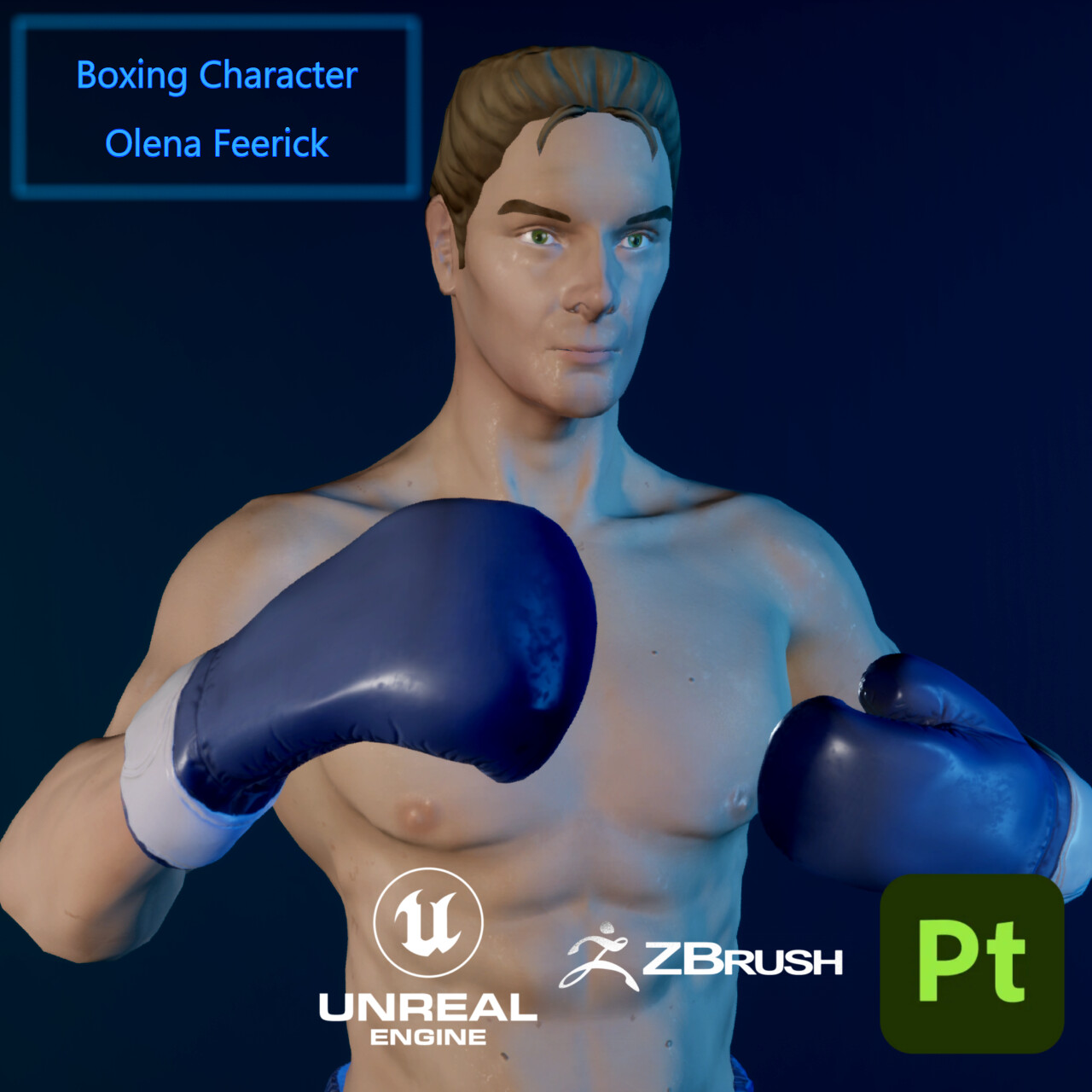 ArtStation - Boxing Character