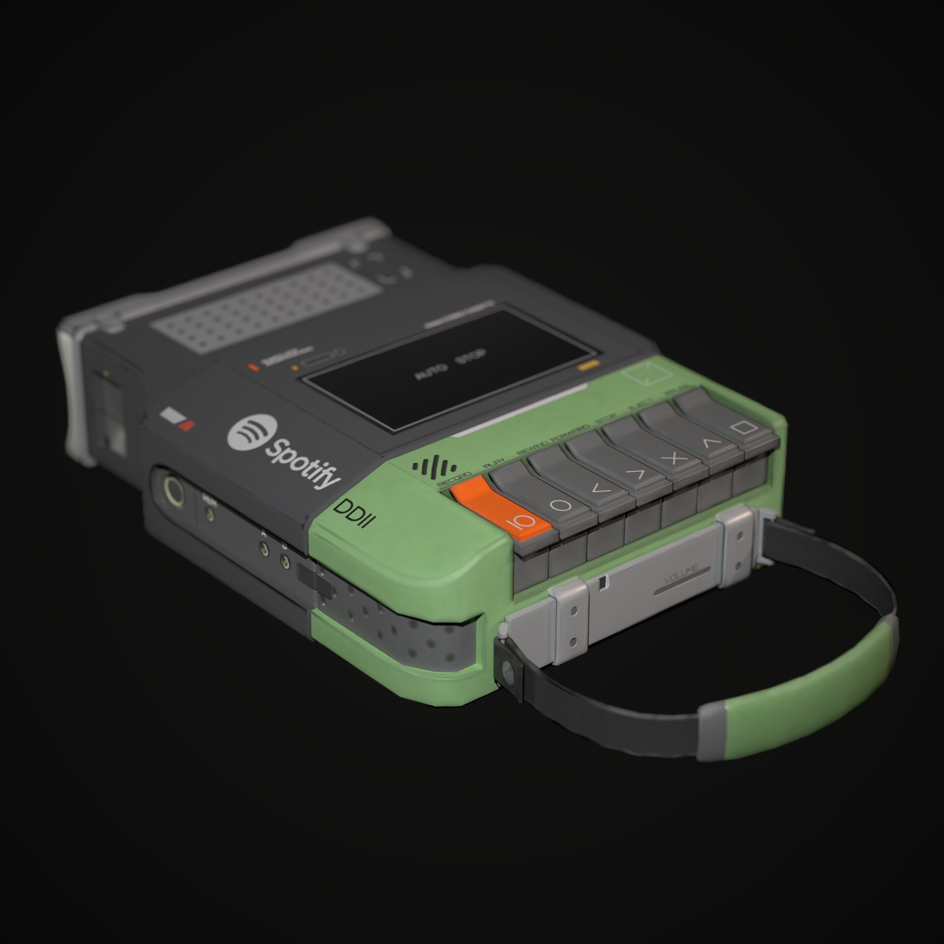 ArtStation - cassette player