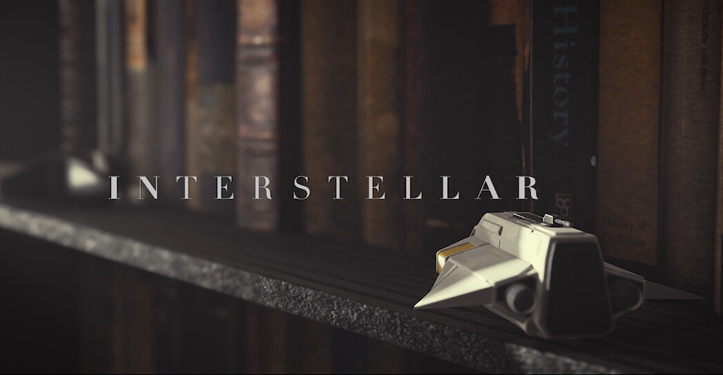 ArtStation - INTERSTELLAR 3D REMAKE