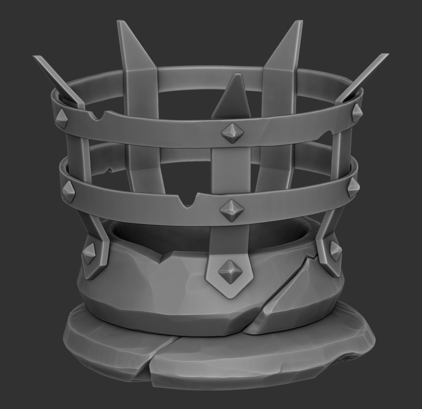 ArtStation - Wayfinder Braizer Sculpt (Fan Art)