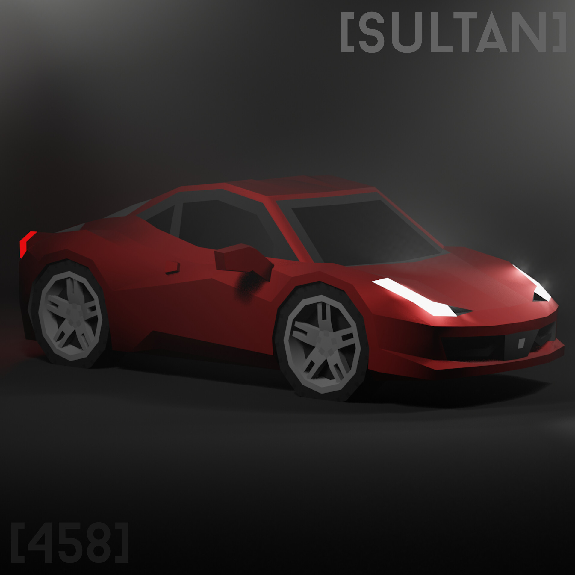 ArtStation - Low Poly 458 [for Unturned]