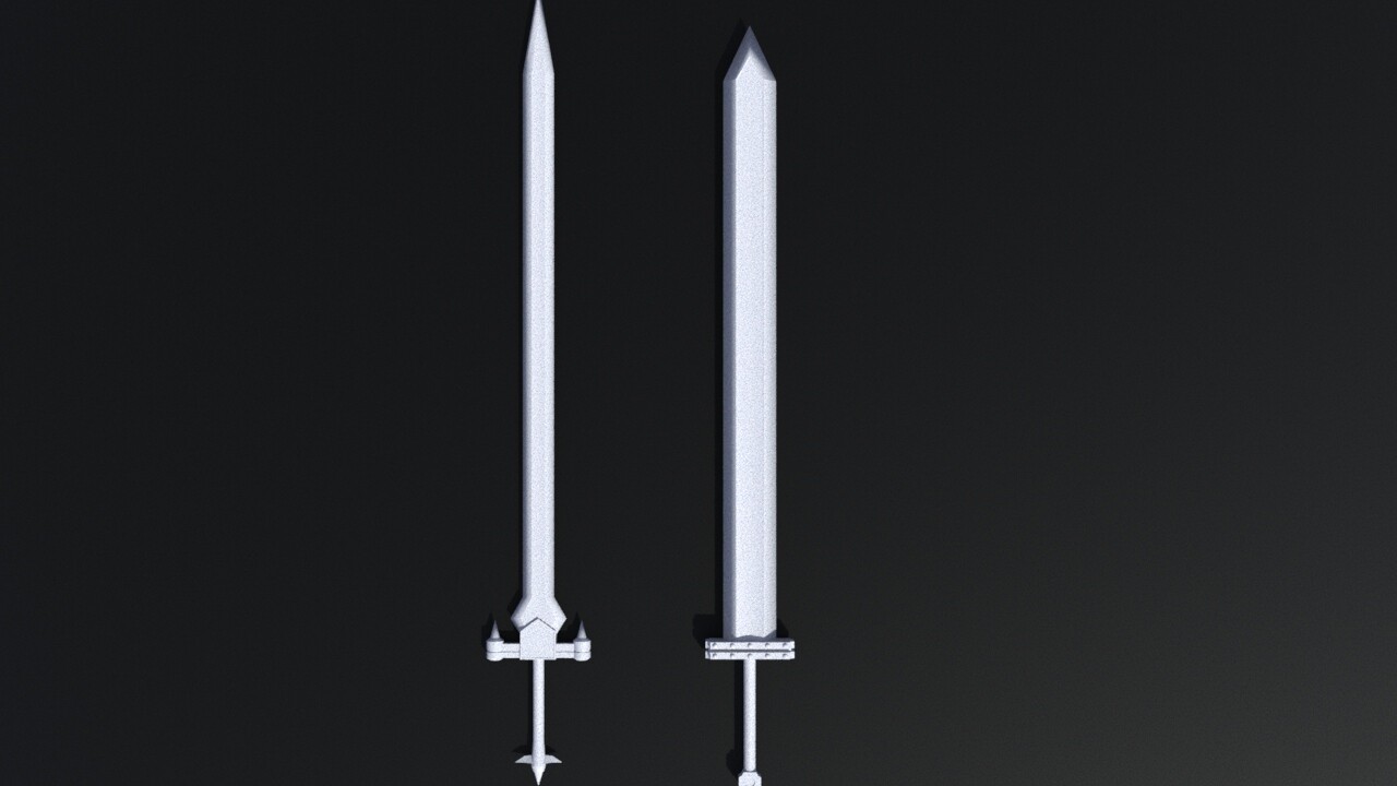 ArtStation - sword tester models