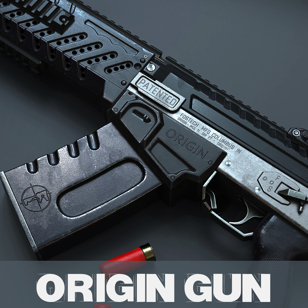 ArtStation - origin Gun
