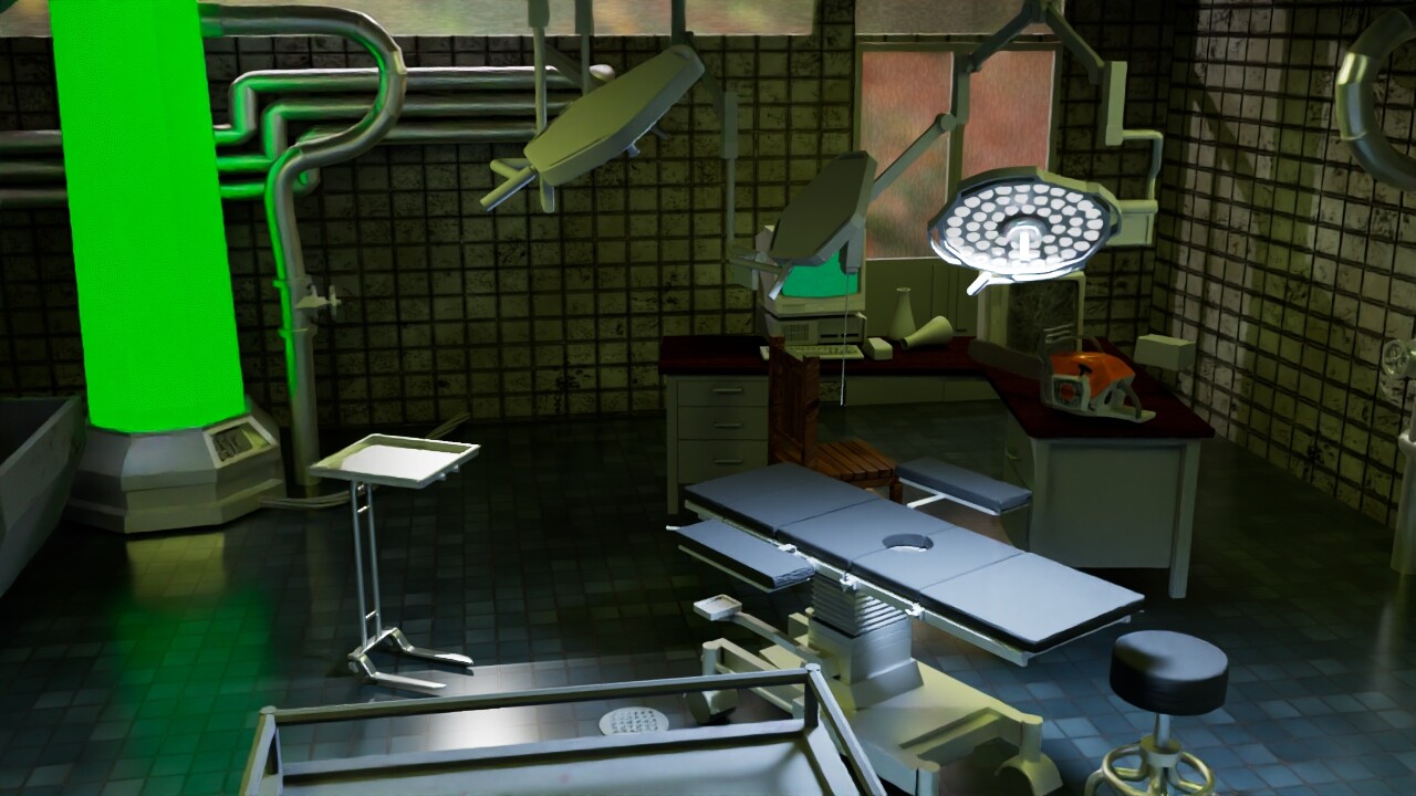 ArtStation - 3D environment project: Evil Lab