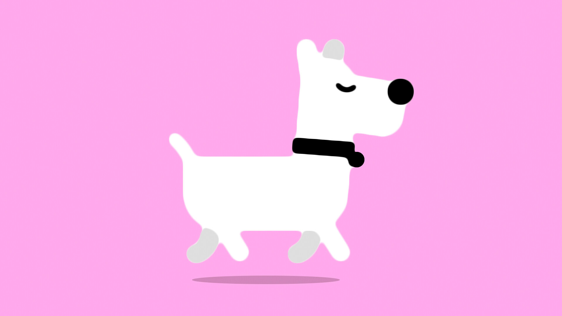 ArtStation - Walking animation of my Dog
