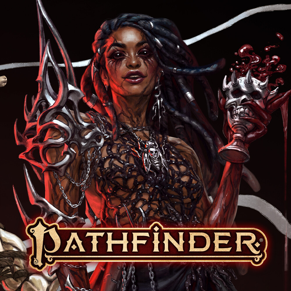 Doriana Dream Artist - Necromancer character for Pathfinder RPG