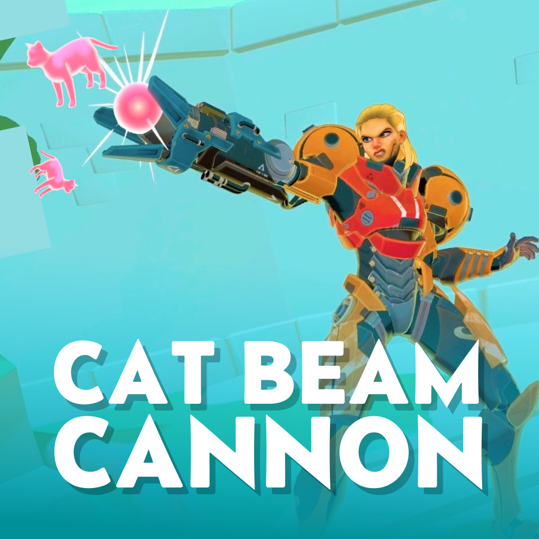 ArtStation - Metroid Animation - The Cat Beam!