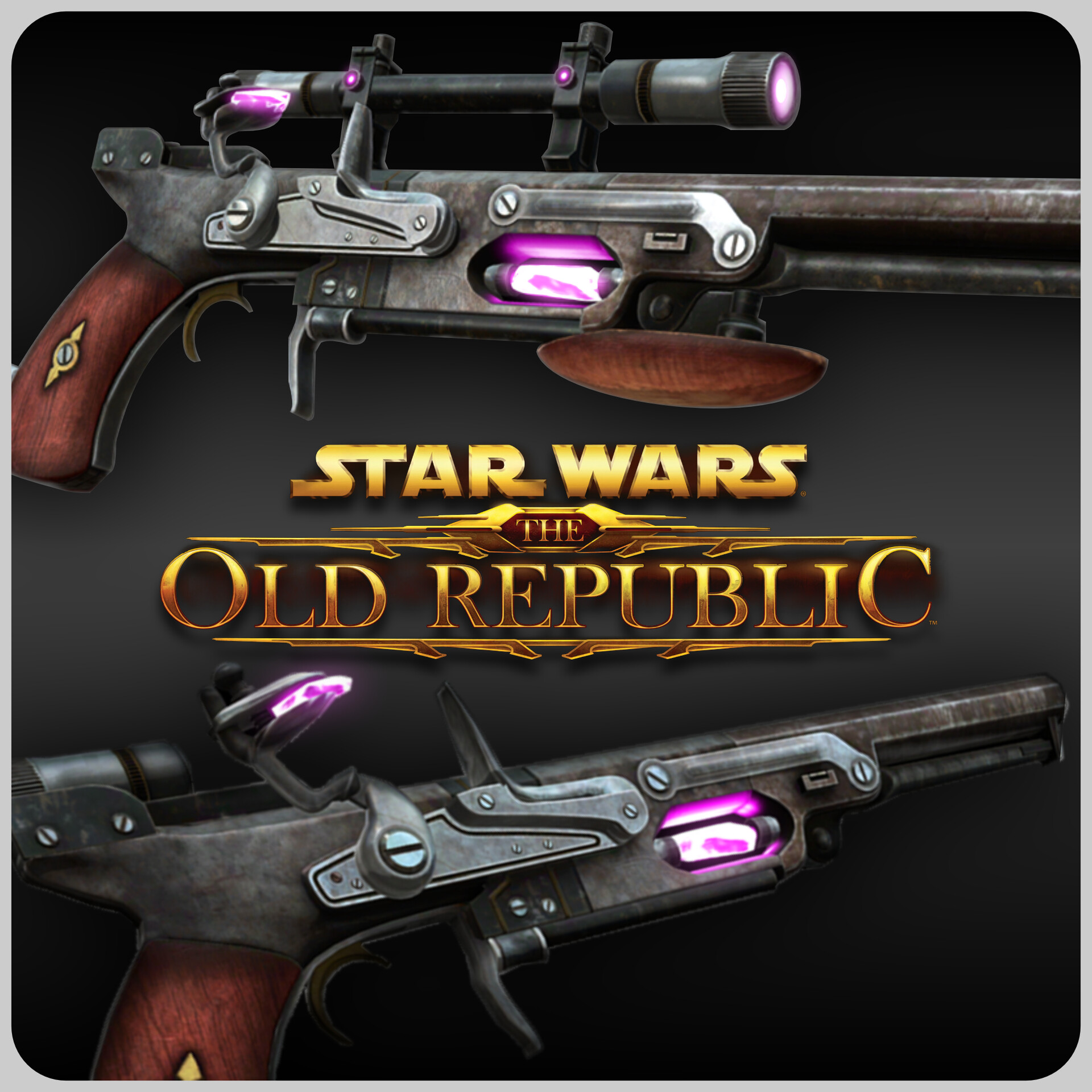 ArtStation - SWTOR | Fearless Buccaneer Blaster, Rifle, and Sniper