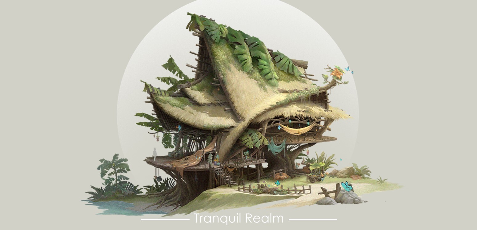 ArtStation - Tranquil Realm — Treehouse