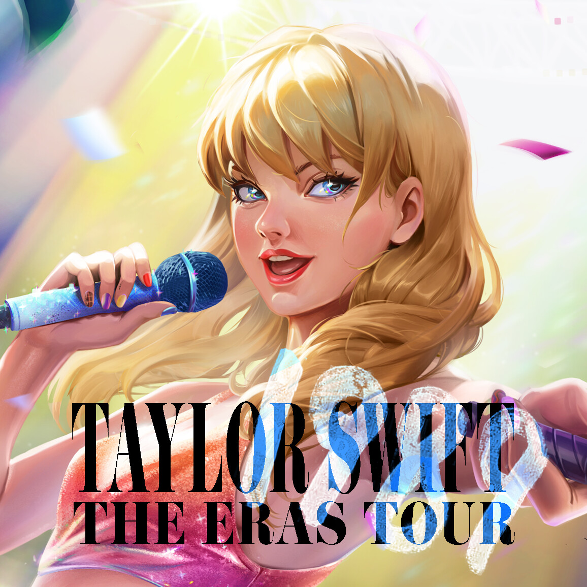 ArtStation - Taylor Swift The Eras Tour (1989 - Blank Space Version)
