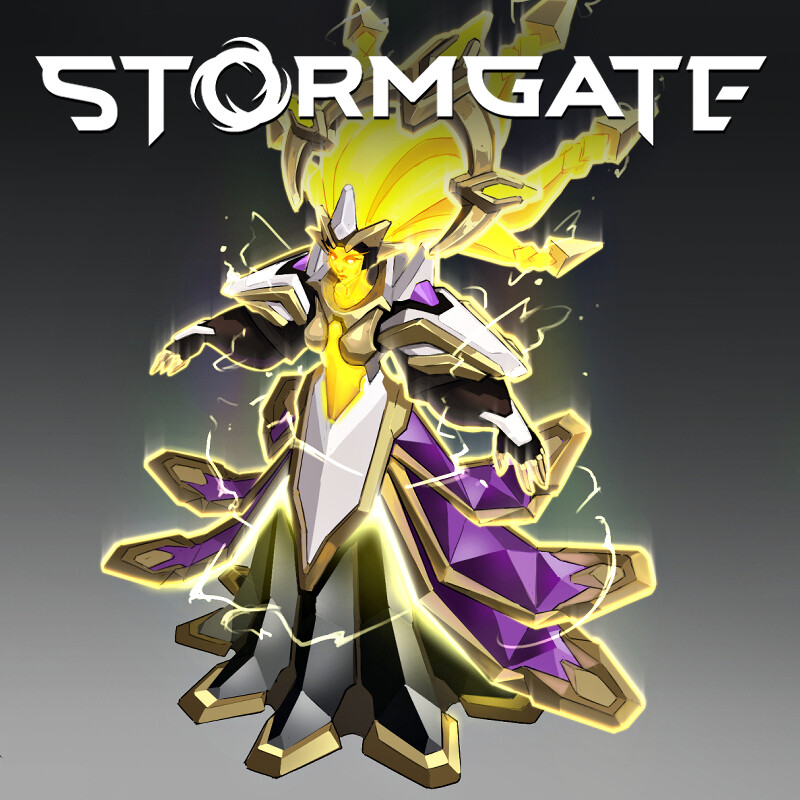 ArtStation - Stormgate Celestials - Auralanna