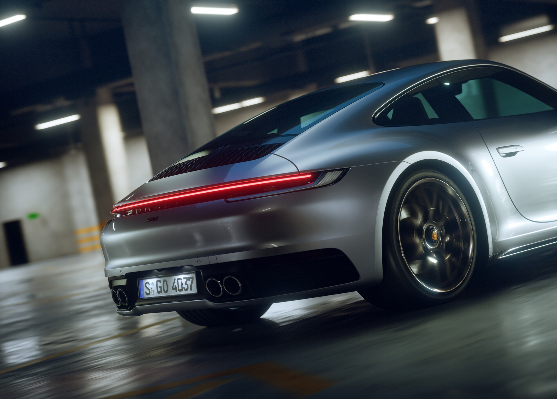 ArtStation - PORSCHE 911 992 Carrera 4s