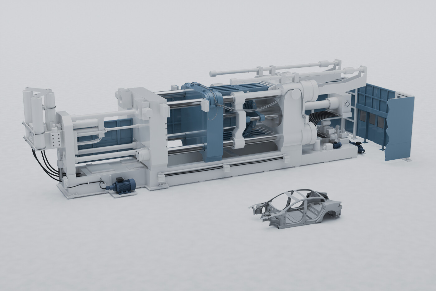 ArtStation - Giga Press - aluminum die casting machine