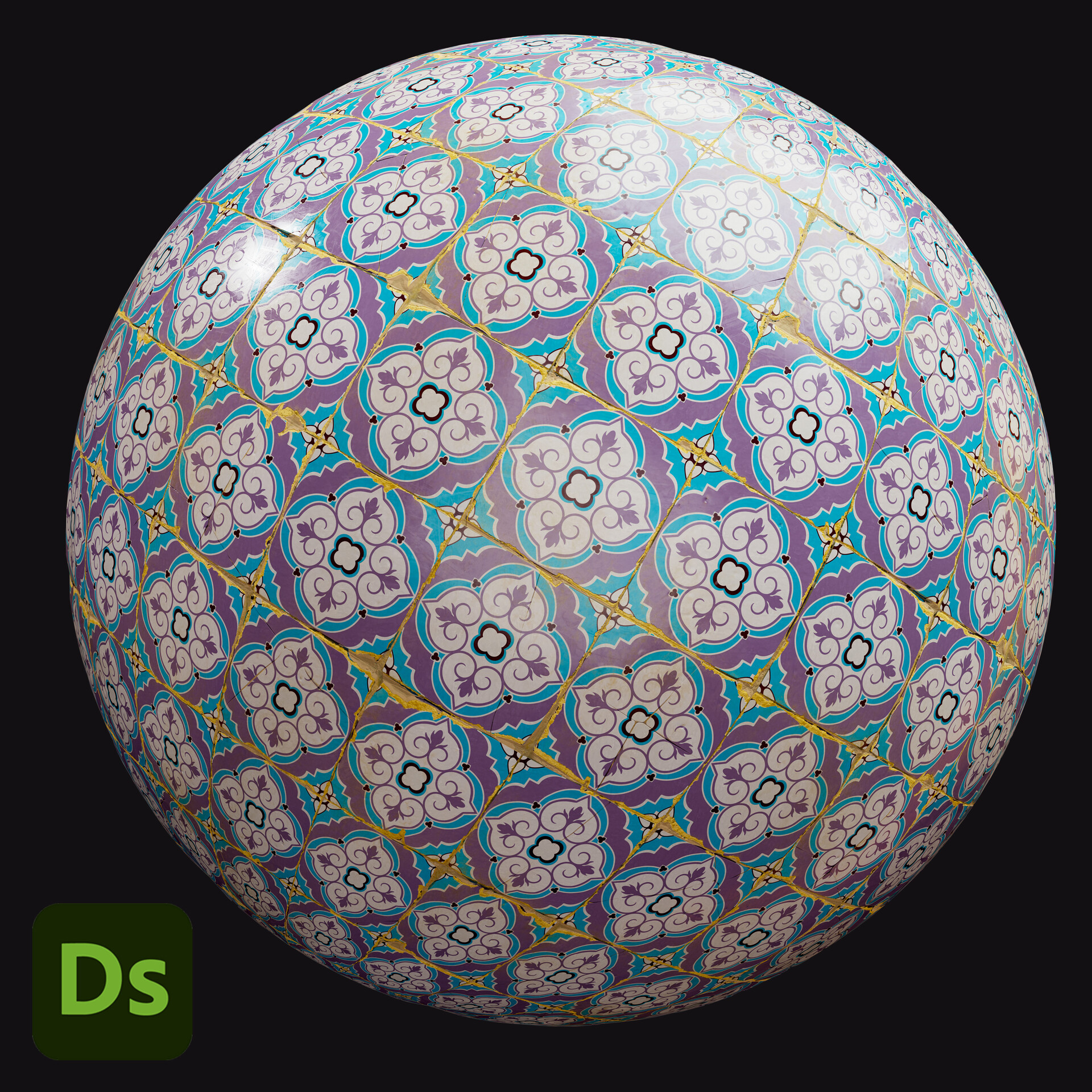 ArtStation - Ceramic Floor Tile