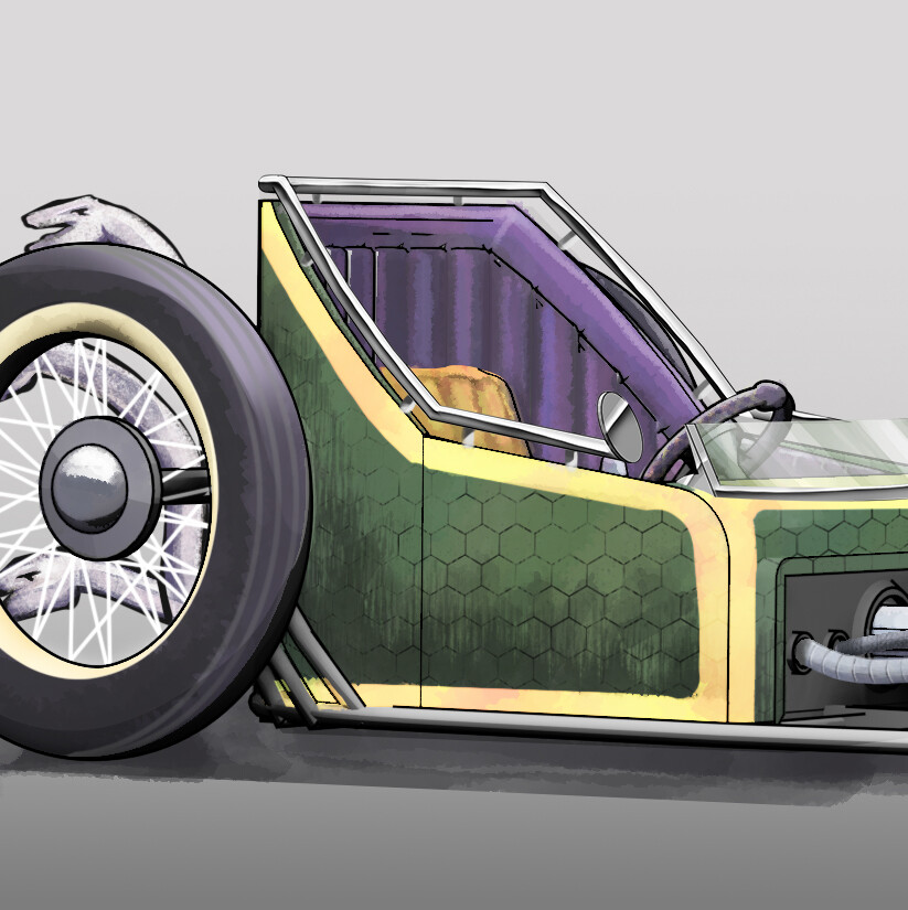 ArtStation - MEDUSA'S CAR