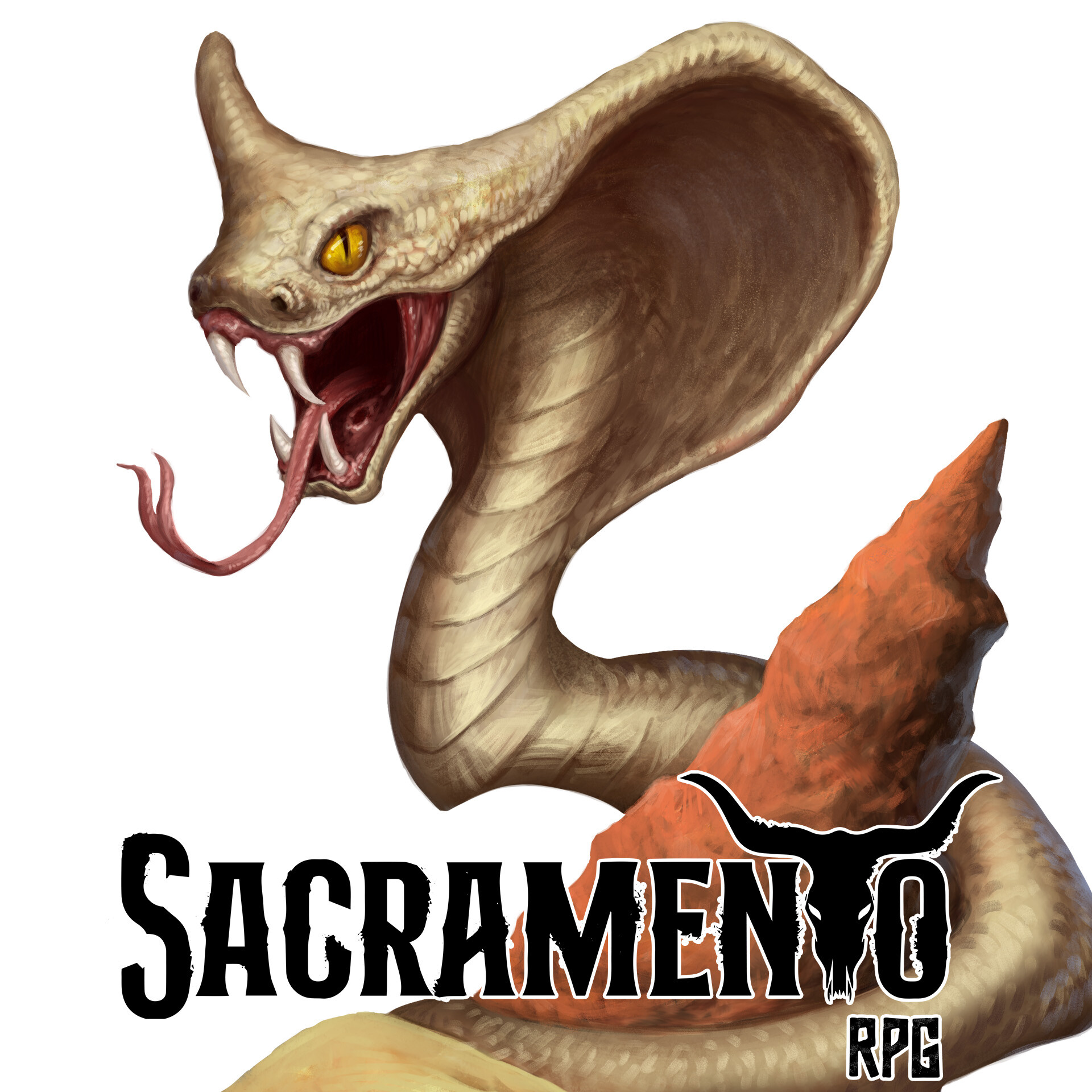 ArtStation - Serpent - Sacramento RPG Bestiary.
