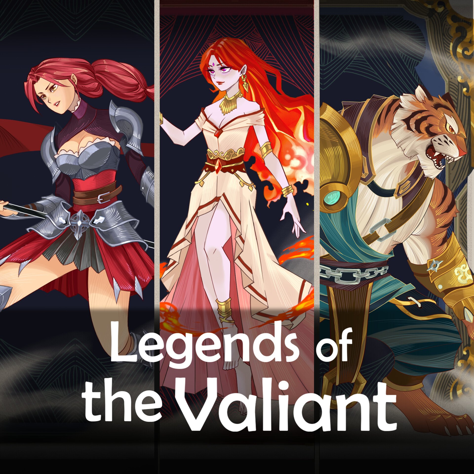 ArtStation - Legends of the Valiant" - Character Concept Design
