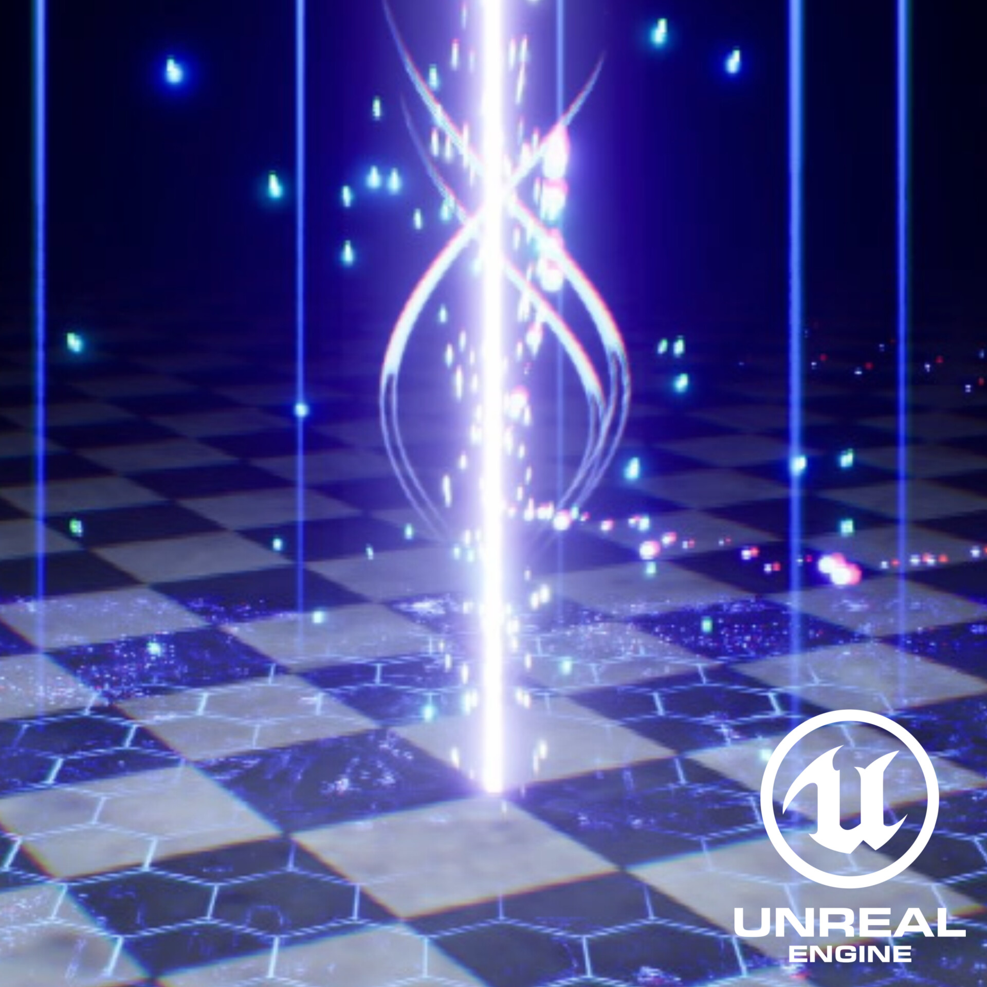 ArtStation - Blue explosion